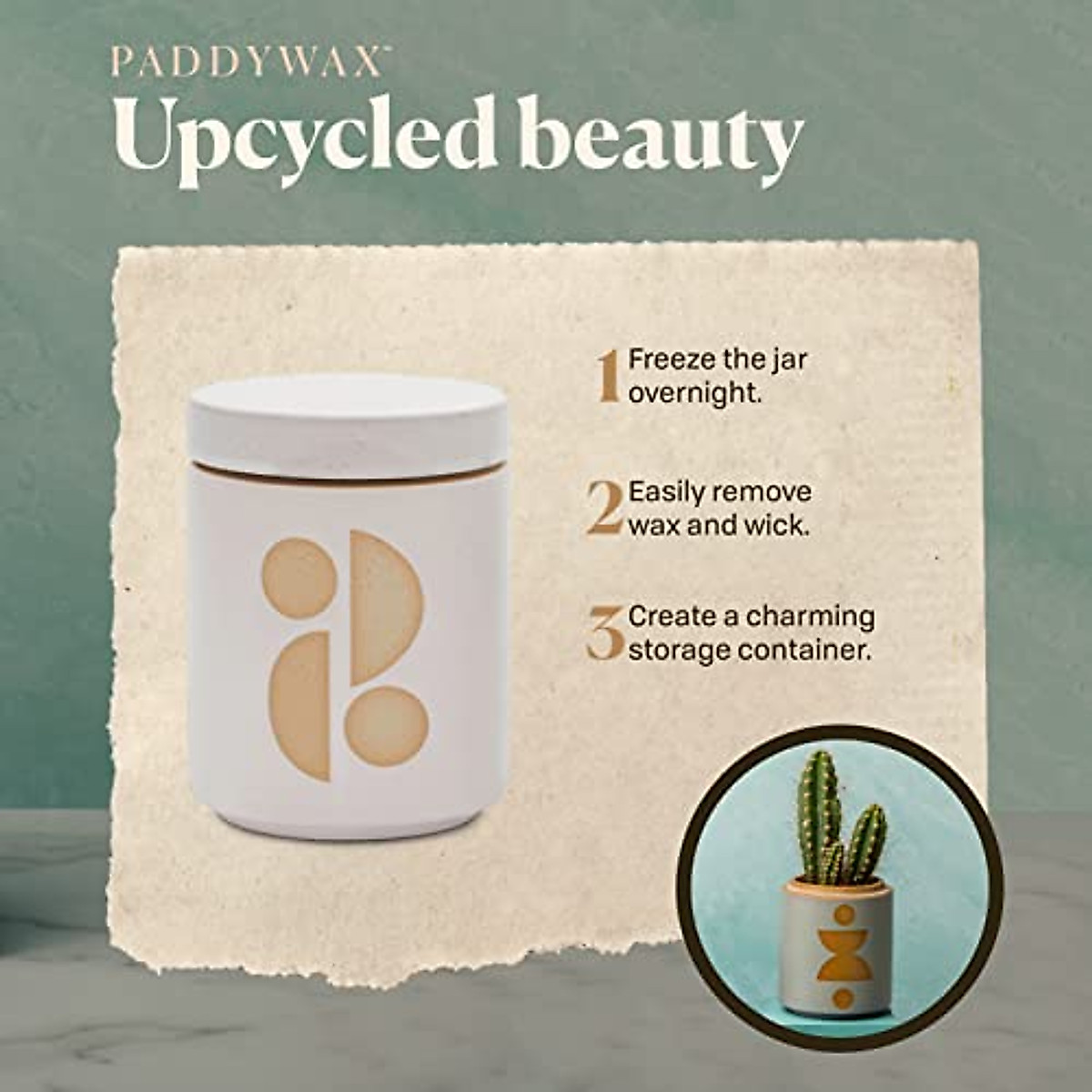 Paddywax Candles FR1203Z Form Collection Scented Candle, 12-Ounce, Tobacco Flower