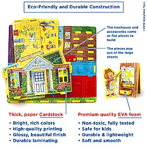 STORYTIME TOYS D.W.'s First Day of Preschool 3D Puzzle - Book and Toy Set - 3 in 1 - Book, Build, and Play
