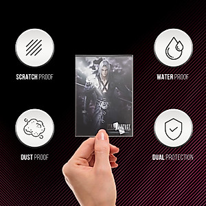 Sleeve Kings Euro Card Sleeves (59x92mm) - 110 Pack, 60 Microns