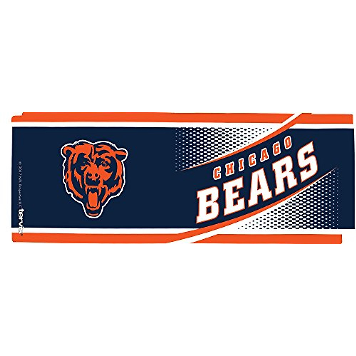 Tervis Made in USA Double Walled NFL Chicago Bears Insulated Tumbler Cup Keeps Drinks Cold & Hot, 16oz Mug, Legend