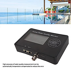 Temperature and Humidity Tester Accurate Wall Mounted Water Quality Monitor for Aquaculture
