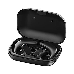 Open Ear Headphones Wireless Bluetooth Running Earbuds with Earhooks Air Conduction Headphones Waterproof Over The Ear Wireless Earbuds for Gym Cycling Workout Sport Open Ear Earbuds with Ear Hook