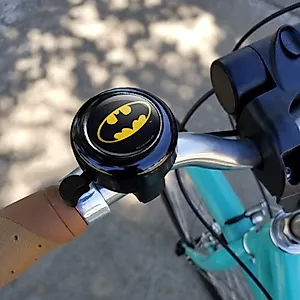 GRAPHICS & MORE Batman Classic Bat Shield Logo Bicycle Handlebar Bike Bell