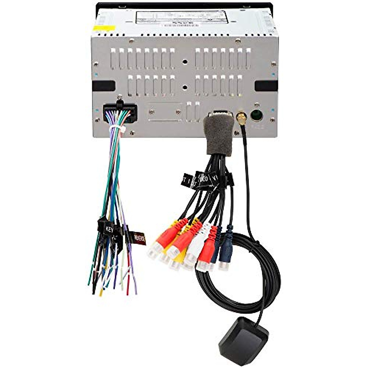 BOSS Audio Systems BV9384NV GPS Navigation - Double Din, Bluetooth Audio and Calling, 6.2 Inch LCD Touchscreen, Built-in Microphone, MP3, CD, DVD, USB, SD, AM/FM Radio Receiver