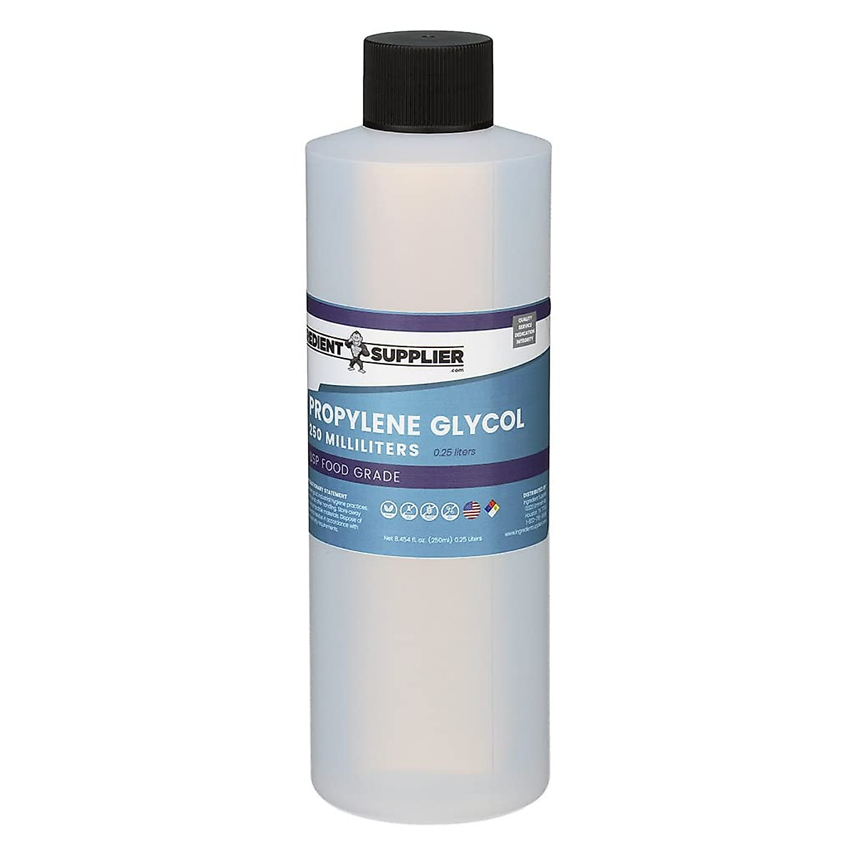 Propylene Glycol - 250mL (8.45 oz.) - USP Food and Pharmaceutical Grade - Highest Purity - Manufactured and Packaged in The USA