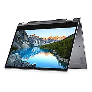 Dell Inspiron 5000 2-in-1 14" HD Laptop, LED-Backlit Touch, Intel i3-1115G4 Processor, 4GB DDR4 3200MHz, 128GB SSD, 802.11 ac, Bluetooth , HDMI, USB 3.1, Windows 10, Gray W/ Silmarils Accessories