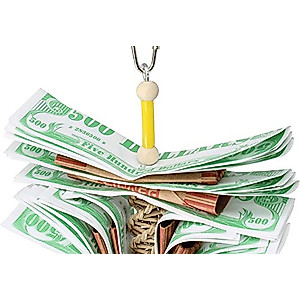 1024 Ka Ching Bonka Bird Toys Shreddable Vine Paper Parrot Parrotlet Cockatiel Parakeet Budgie Quaker