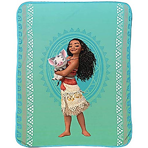 Jay Franco Moana HEI HEI Pillow Buddy Bundle-Includes Pillow Buddy, Throw