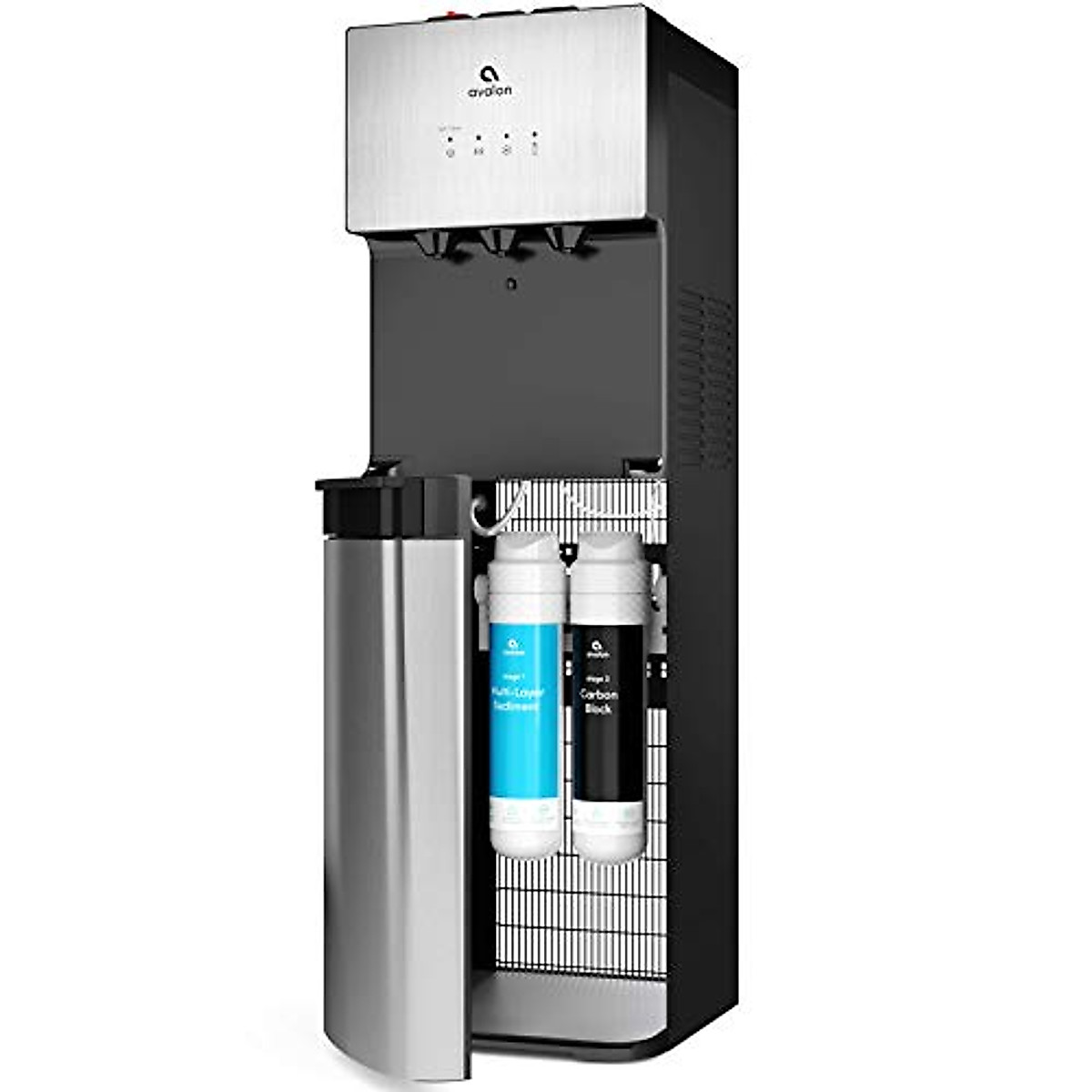 Avalon A5 Self Cleaning Bottleless Water Cooler Dispenser, UL/NSF/Energy star, Stainless Steel, full size