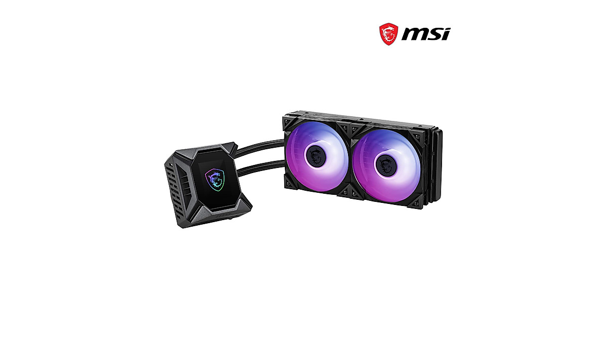 MSI MPG CORELIQUID K240 CPU Cooler: LCD, ARGB, Performance