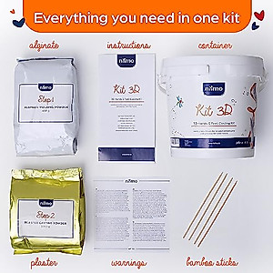 Niimo Hand Casting Kit Couples - Wedding Gift, Plaster Hand Mold Casting Kit, Engagement, Newlywed Gifts for Couples, Gifts for Husband