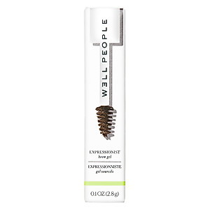 Well People Expressionist Brow Gel, Conditioning Gel For Thickening & Filling In Brows, Creates Fuller-looking Brows, Vegan & Cruelty-free, Warm Brown