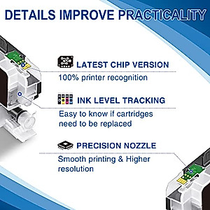 Drnoae LC3013 Ink Cartridges BK/C/M/Y, Compatible with Brother MFC-J895DW MFC-J497DW MFC-J491DW MFC-J690DW Ink Cartridges, 10 Pack