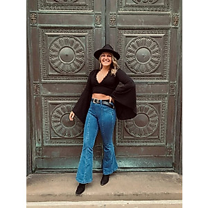 Mealah Women-Leather-Belts Vintage Western-Belt with Carved Buckle Waist-Belt for Jeans Dresses（for Waist 28"-39"）