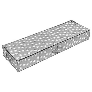 Wrapping Paper Storage Container – Fits up to 27 Rolls 1 3/8” Diam. - Underbed Gift Wrap Organizer Bags, Wrapping Paper Rolls, Ribbon, and Bows - Under Bed- Durable Material 600D - Up to 40” Rolls