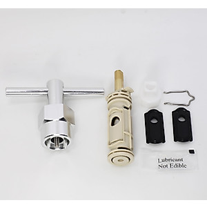 1222 Replacement Cartridge for Moen, Compatible with One Hanlde Posi Temp Faucet, with 116653 Handle Adapter Kit & 104421 Removal Too, Bathtub Shower Valve Parts and Removal Tool