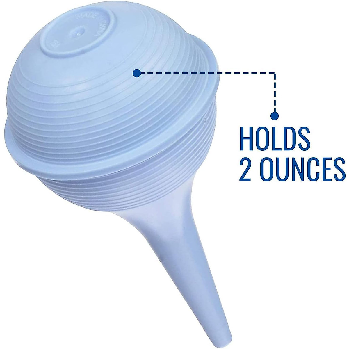 DMI Reusable Nasal Aspirator for Baby & Ear Bulb Syringe for Infant - Gentle Mucus Removal Suction to Clear Airway & Nasal | Baby Congestion Relief Nose Sucker For Baby