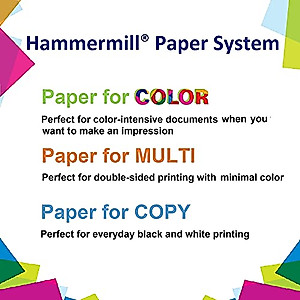 Hammermill Colored Paper, 20 lb Salmon Printer Paper, 8.5 x 11-1 Ream (500 Sheets) - Made in the USA, Pastel Paper, 103119R