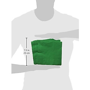 amscan Big Party Pack 250 Count Luncheon Napkins, Green