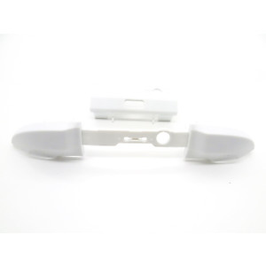 Lb Rb Bumper Button Home Guide Surround Replacement Compatible with Xbox Series S Controller White (2pcs)