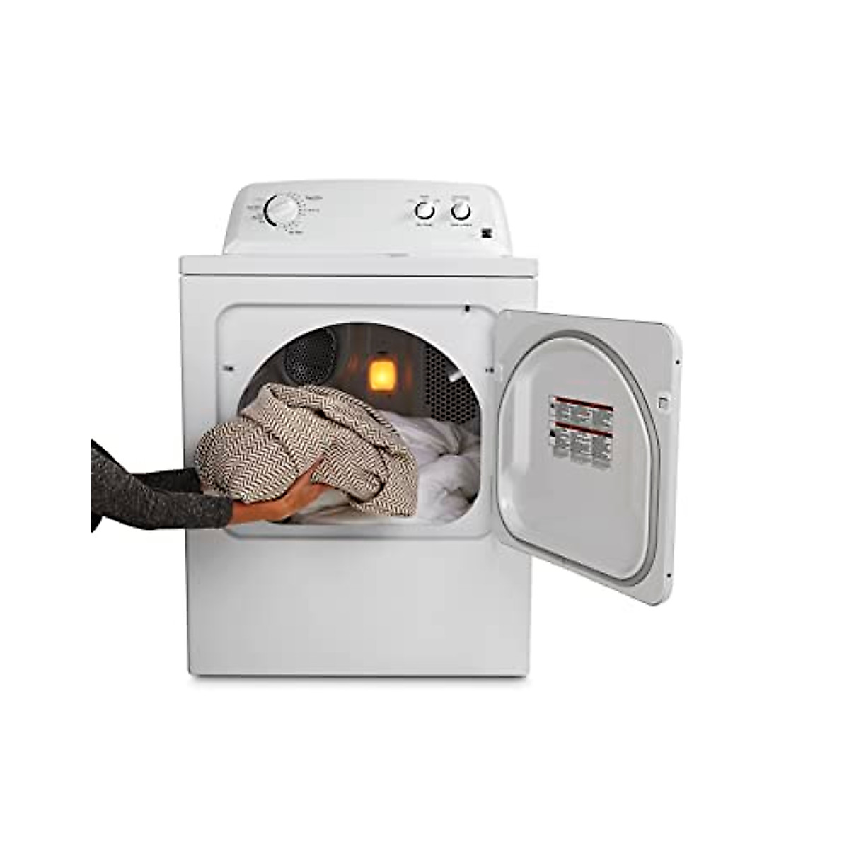 Kenmore 29" Front Load Electric Dryer with Wrinkle Guard and 7.0 Cubic Ft. Total Capacity, White