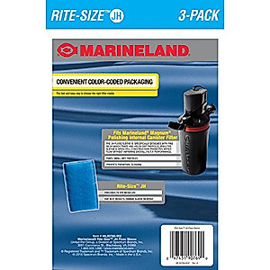 Marineland ML90769 JH Floss Sleeve Magnum Polishing Internal Filter (3 Pack)