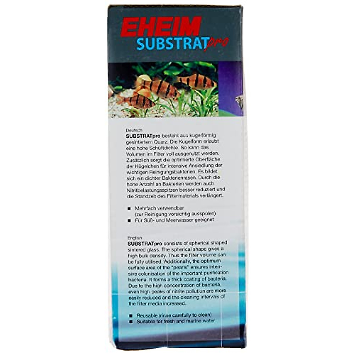 EHEIM Substrat Pro Biological Filter Media (Sintered Pearl-Shaped Glass) 2L