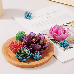 NODDWAY Metallic Color Shift Pigment Powder 18 Colors Pearl Fine Mica Powder, Epoxy Resin Dye for Resin Jewelry Art, Tumbler Making,DIY Slime