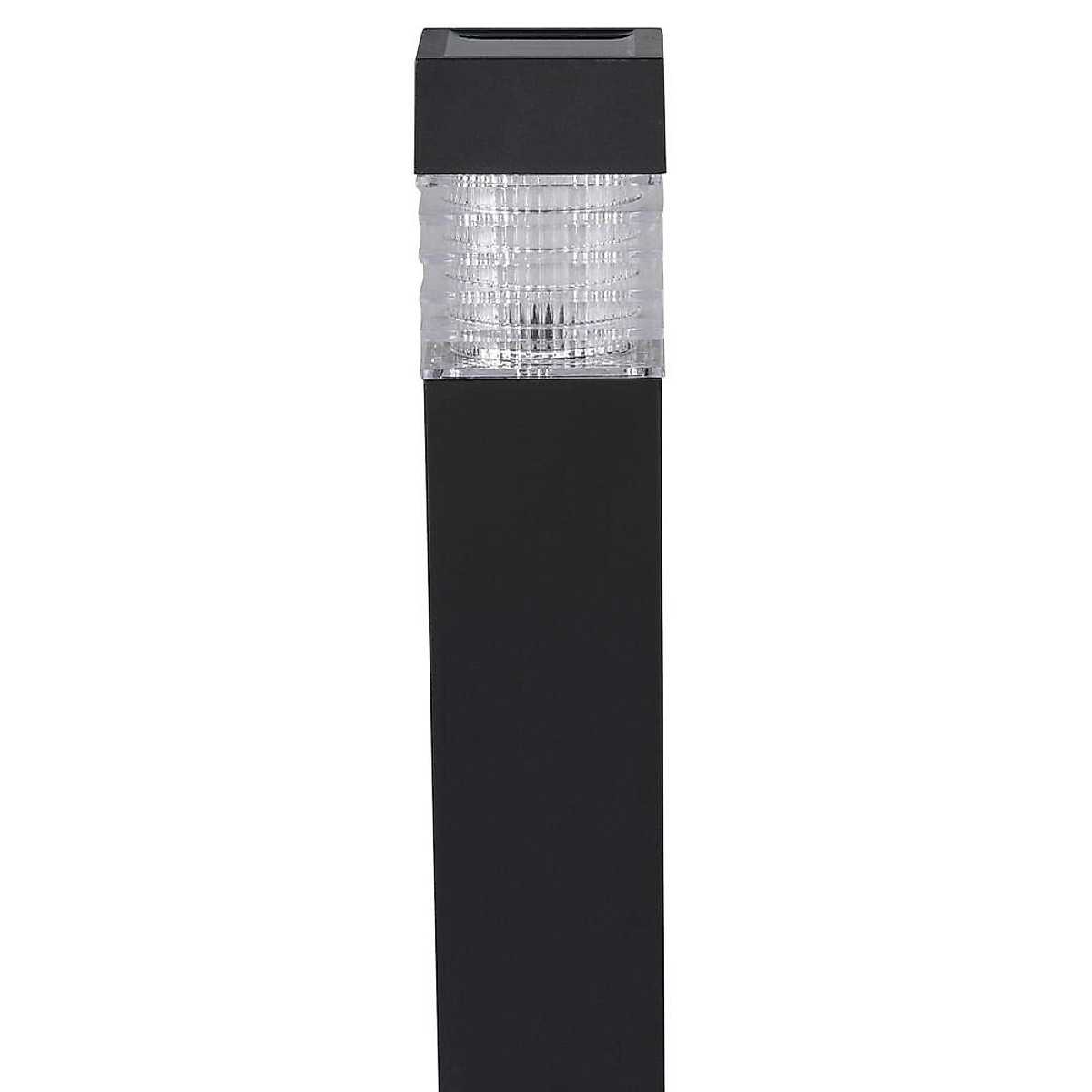 Hampton Bay HD28451BK6 Black Plastic Square Bollard (6 Pack)