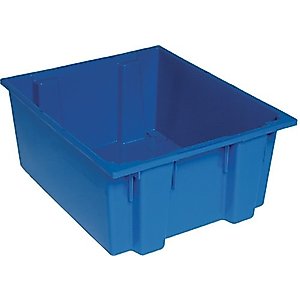 Quantum Storage Systems SNT225BL Storage Bin, Blue