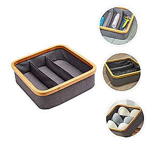 Abaodam 1pc Box underwear storage box drawers for clothes storage drawers containers for clothes makeup drawer organizer socks drawer divided organizer tray cloth container underwear box