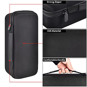 casmilee Case Compatible with Dyson/for Shark/for REVLON/for Airwrap Hair Dryer, Also for Laifen Negative Ionic Blow Dryer, Storage Bag for Smooth Nozzle, Hairpins, Hair Care Essentials (Box Only)