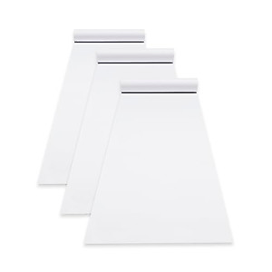 Melissa & Doug Deluxe Easel Paper Roll Replacement (17 inches x 75 feet) - 3-Pack - FSC Certified