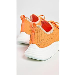 APL: Athletic Propulsion Labs Women's Techloom Zipline Sneakers, Molten/Pristine/Ribbed, Orange, 7.5 Medium US