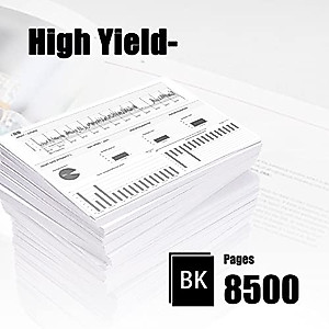 DOPHEN TN850 High Yield Toner Cartridge Compatible 1PK TN-850 Toner Cartridge Black High Yield Replacement for Brother DCP-L5500DN L5600DN MFC-L6700DW L6750DW HL-L6200DW/DWT L6250DW Printers