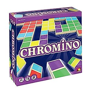 Zygomatic Chromino Deluxe Board Game - Strategic Tile-Matching Fun for The Whole Family! Ages 6+, 1-8 Players, 30 Min Playtime, Made