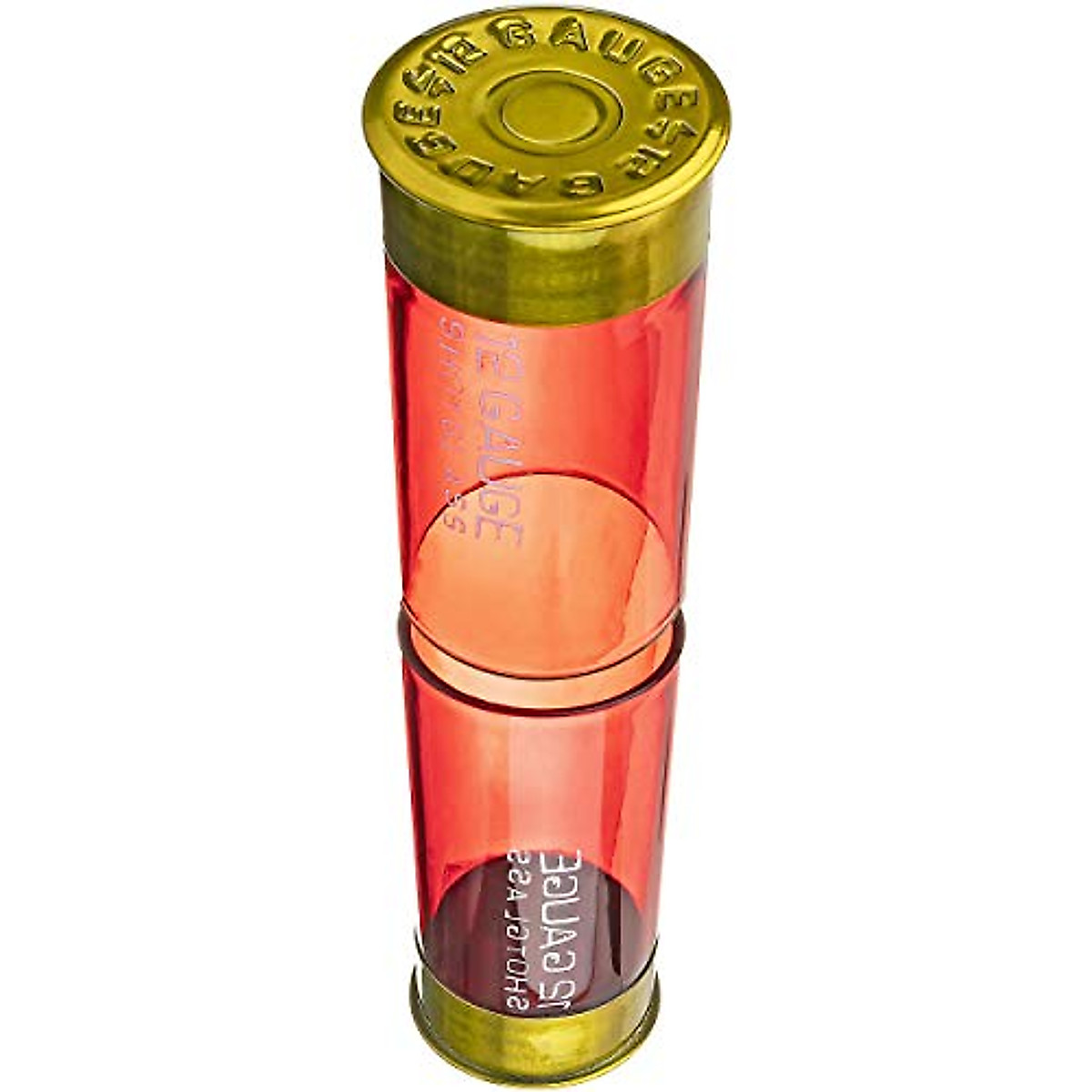 Fairly Odd Novelties 12 Gauge Shotgun Shell Shot Glasses Funny Gun Hunting Father's Day Dad Novelty Gag Gifts, Set of 4 Shot Gun Shell Shot Glasses, perfect Redneck Gifts! FON-10052