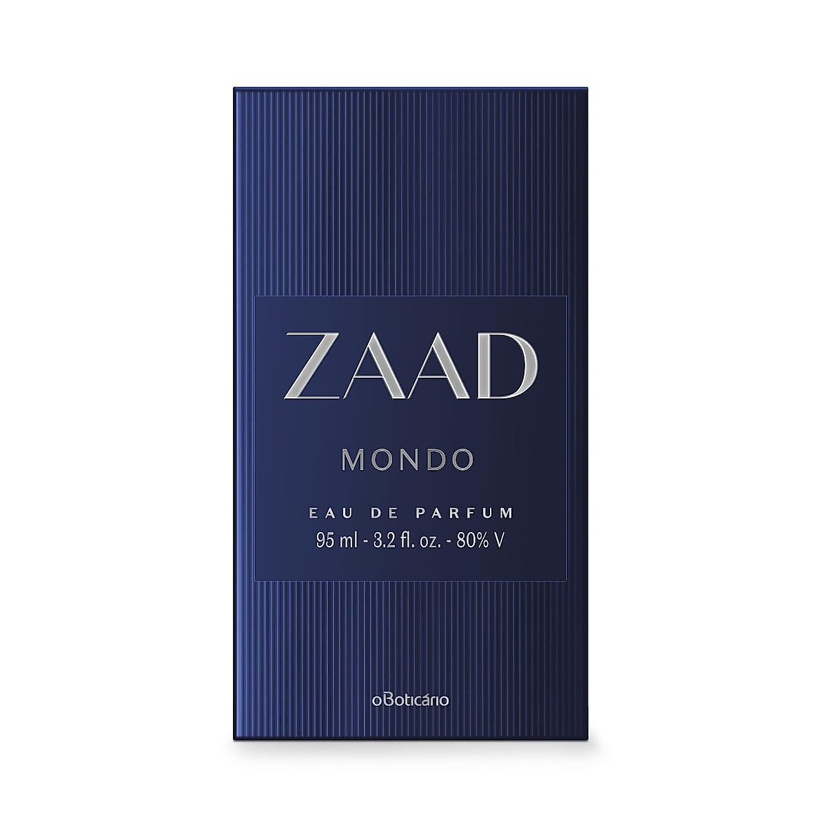 O BOTICARIO Zaad Mondo Eau de Parfum Long Lasting Premium Perfumes for Men | Fresh & Woody Men's Fragrance (3.2 fl oz | 95ml)