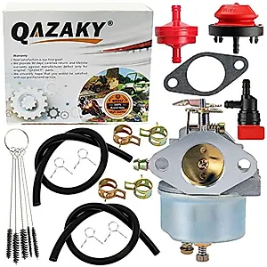 QAZAKY Carburetor Replacement for 526 726 732 826 826D 828D 832 1032 1032D TRS22 TRS24 TRS26 TRS27 TRS32 TRX24 TRX26 TRX27 TRX32 Snowblower Snow Blower Carb with Primer Bulb Fuel Filter