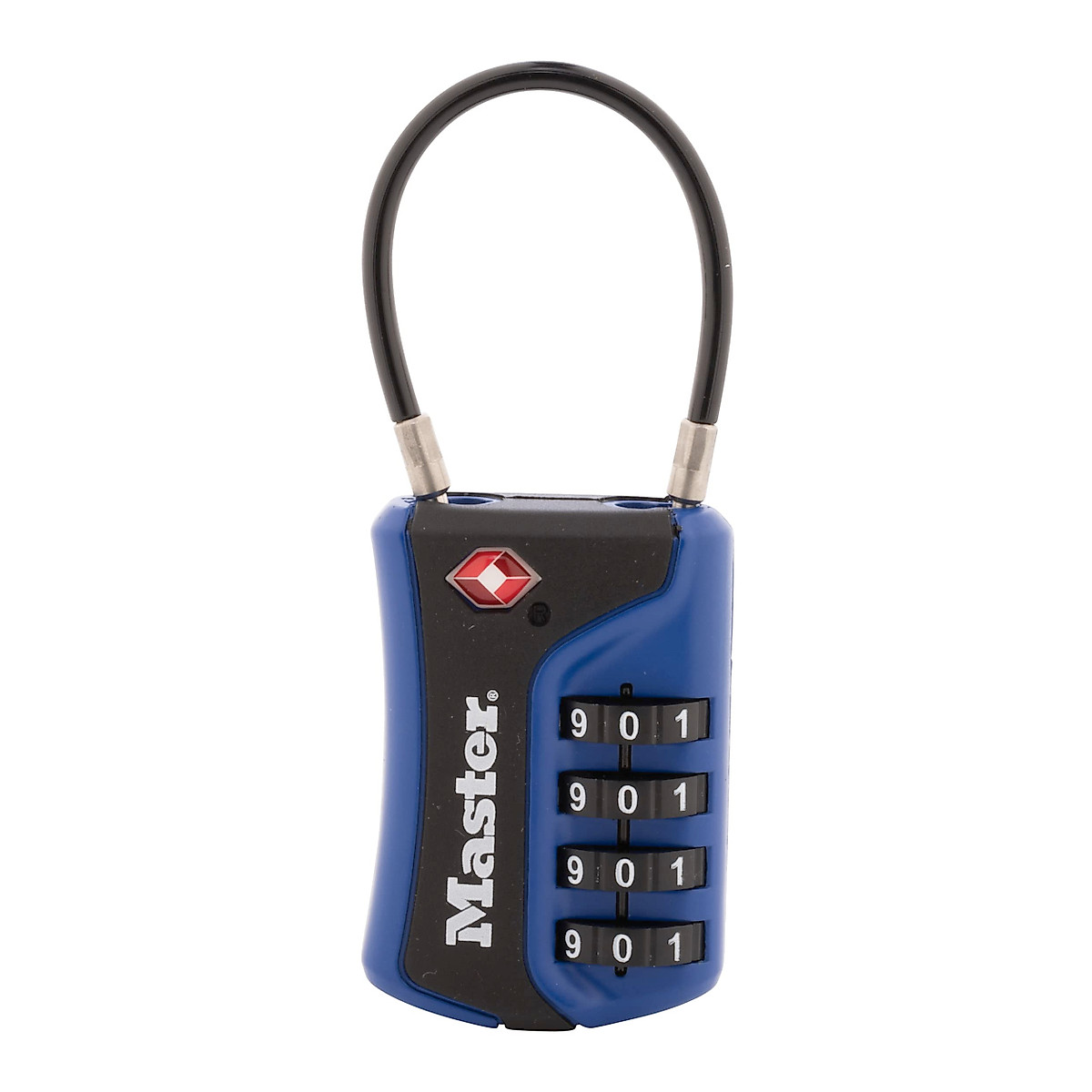 Master Lock 4697D Set Your Own Combination TSA Approved Luggage Lock, 1 Pack, Colors May Vary