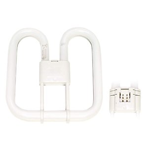 GE Lighting 22180 Energy Smart 2D CFL 28-watt 2050-Lumen 2D Light Bulb with GR10q-4 Base, 1-Pack