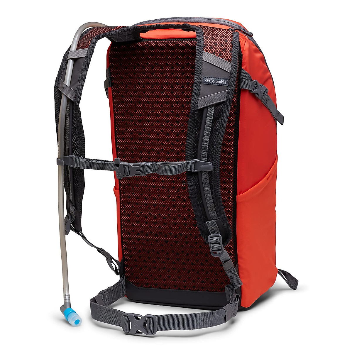 Columbia Unisex Maxtrail 22L Backpack With Reservoir, Red Quartz/Shark, One Size