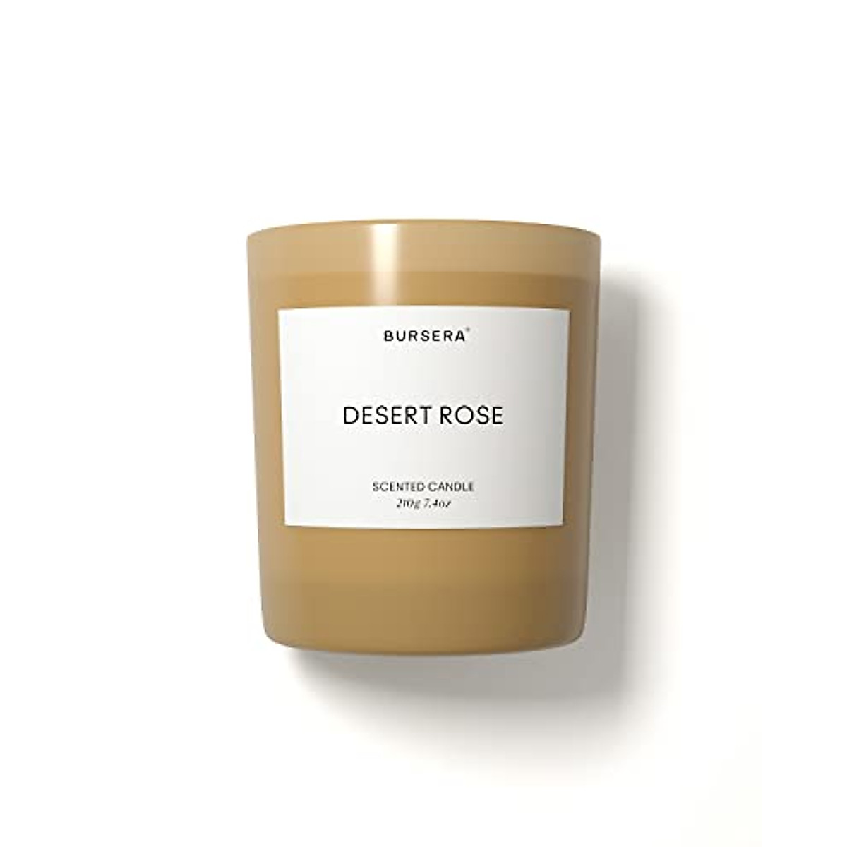 Bursera Scented Candle - Desert Rose, Tree Planted with Every Order, Natural Scented Soy Candle | 7.4oz Single Wick Candle | Slow Burning 45hr Burn Time, Aromatherapy Non Toxic Candles
