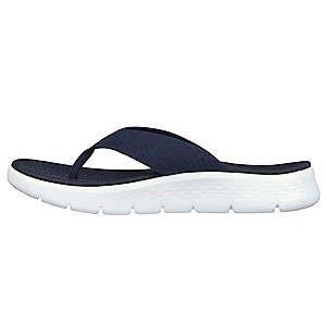 Skechers Women's Flip-Flop, Navy, 8