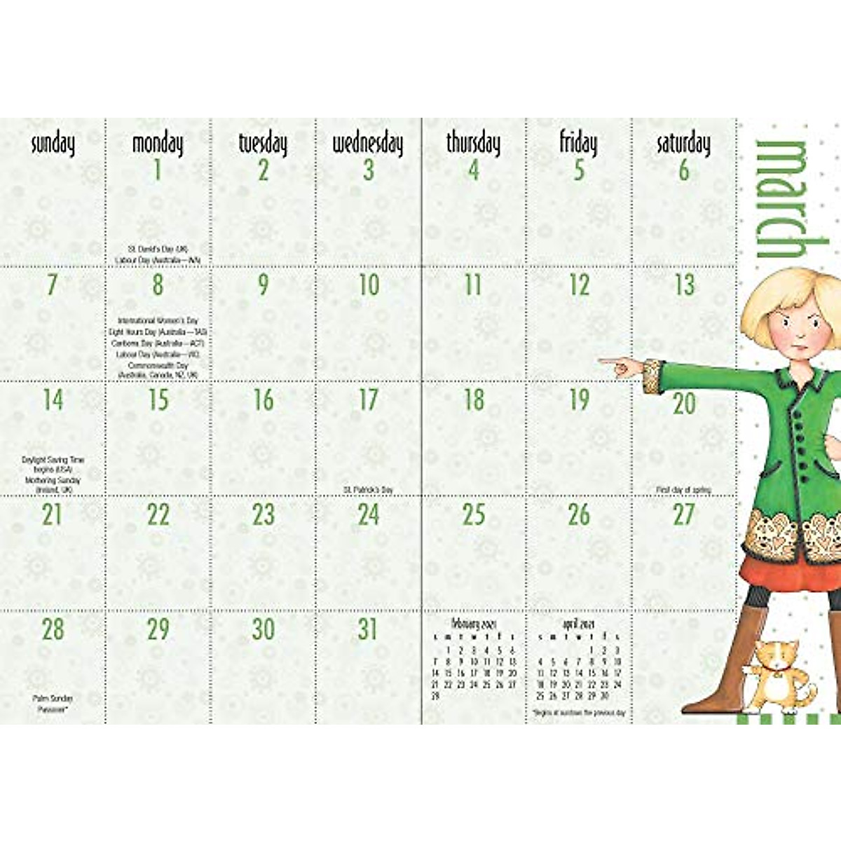 Mary Engelbreit 2021 Monthly Pocket Planner Calendar: I'm In Charge