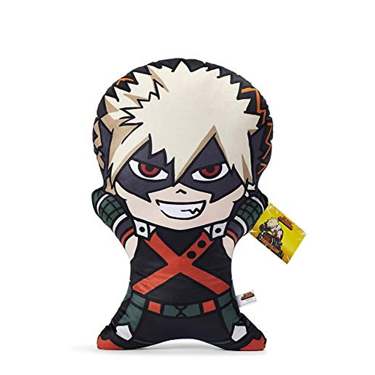 Official My Hero Academia Character Pillow - 20-Inch Katsuki Bakugo Doll Body Replica - Gift for Friends, Family, and Fans - Bed, Couch, Room Decoration - Soft Throw Cushion - Licensed Merchandise