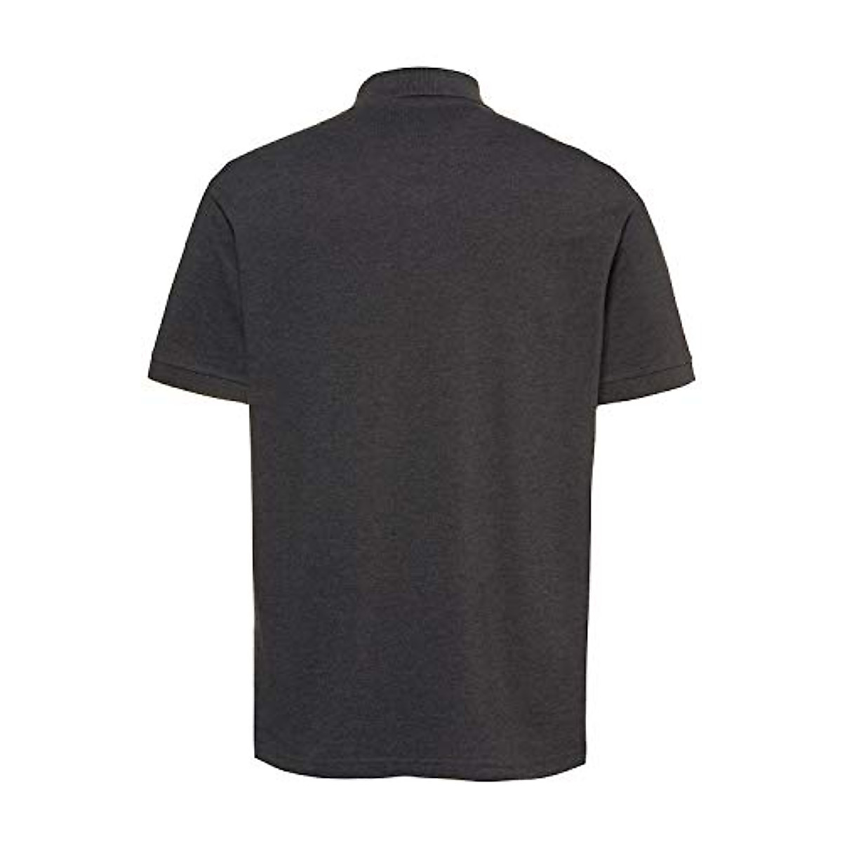 JP 1880 Menswear Big & Tall Plus Size L-8XL 2-Pack Polo Shirts Dark Grey Melange, Black XXXXXX-Large 704317 11