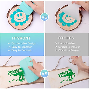 HTVRONT Vinyl Scraper - 2Pack Scraper Tools for Vinyl, Craft Weeder Vinyl Tool Kit Basic Tool-Scraper for Vinyl