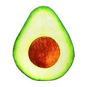 PHNAM Funny Avocado Plush Blanket Soft and Cozy Throw Blanket for Couch Throw Blanket for Adult and Kids Bed Couch Travel 59X51Inches