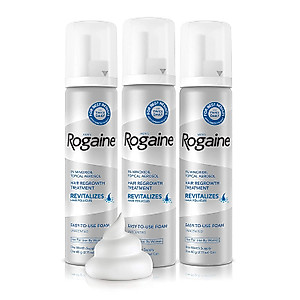 Rogaine Mens Foam Triple Pack